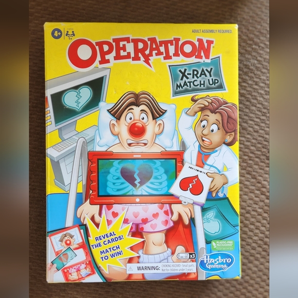 Hasbro | Other | New Sealed Hasbro Operation Xray Match Up Game | Poshmark